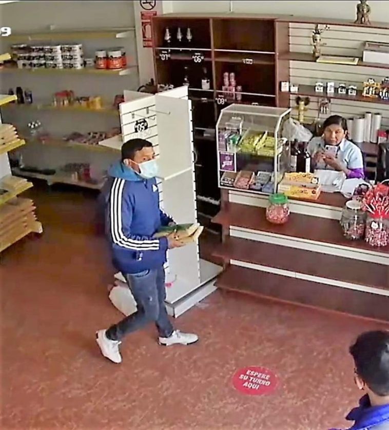 Atención: cámara capta rostro de ladrón de minimarket en Huaraz ...